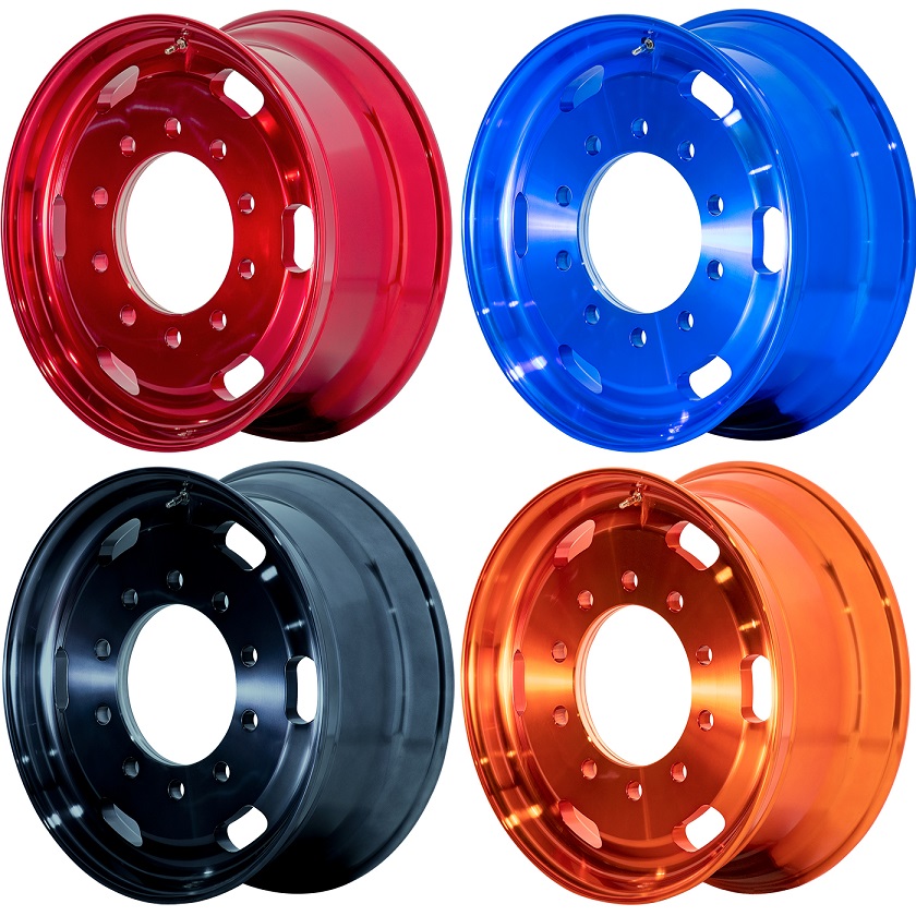 22.5 X 9.00 OVAL Off-Center Flat Wheels - W Star USA